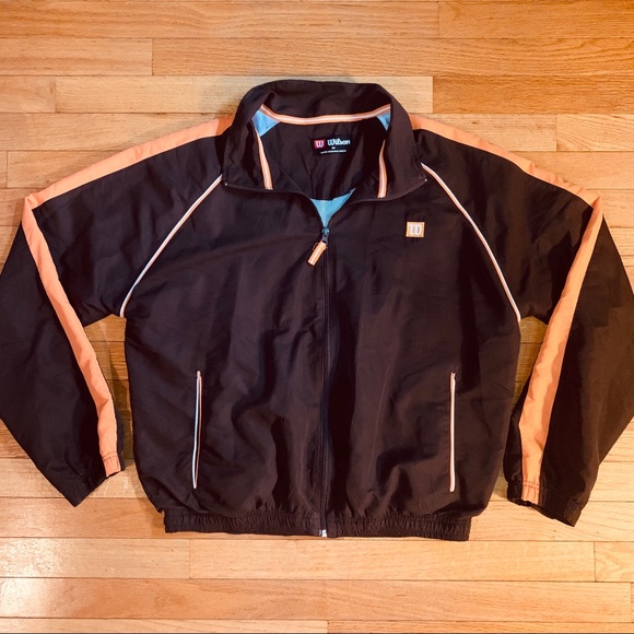 Wilson | Jackets & Coats | Retro Wilson Tennis Windbreaker Jacket ...